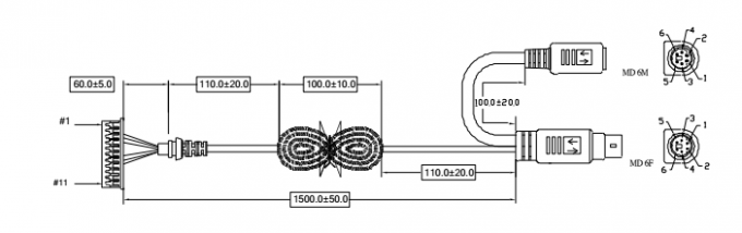 Medical Instruments 1D PS/2 Infrared Barcode Reader Module Linear CCD ...