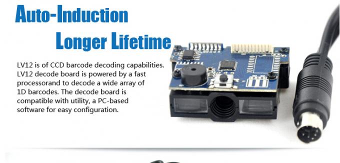 High Sensitive Arduino Barcode Scanner Module 5000 Lux Ambient Light