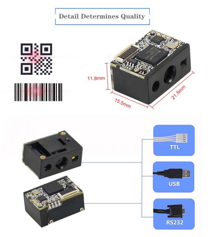 Multiple Interfaces LV3085 2D Barcode Scanner Module Compact ...