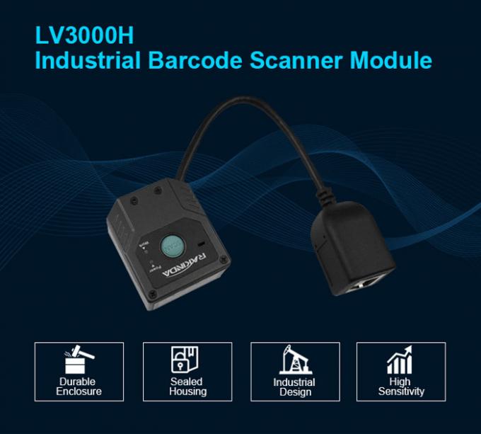 Embedded Arduino MRZ OCR Barcode Scanner Engine IP68