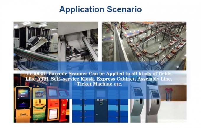Embedded Arduino MRZ OCR Barcode Scanner Engine IP68